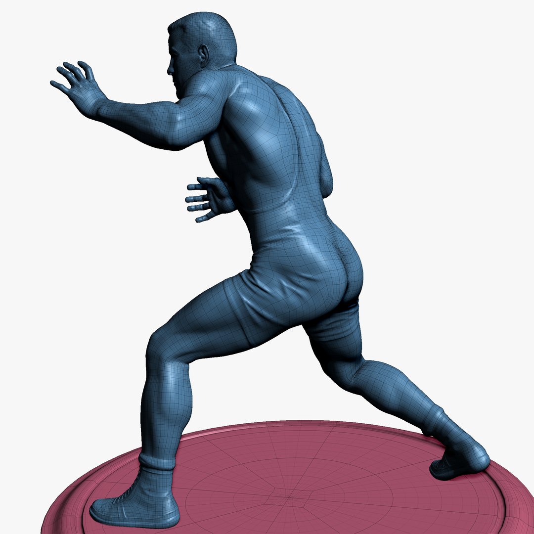 3D model 4 Statues Collection Sculptures Pack - TurboSquid 1882446