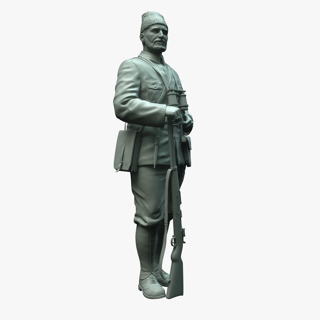 3D model 4 Statues Collection Sculptures Pack - TurboSquid 1882446