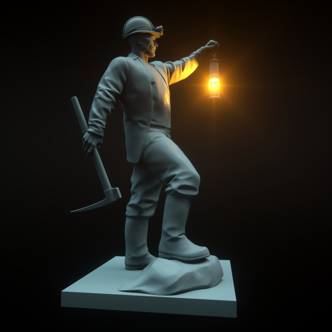 3D model 4 Statues Collection Sculptures Pack - TurboSquid 1882446