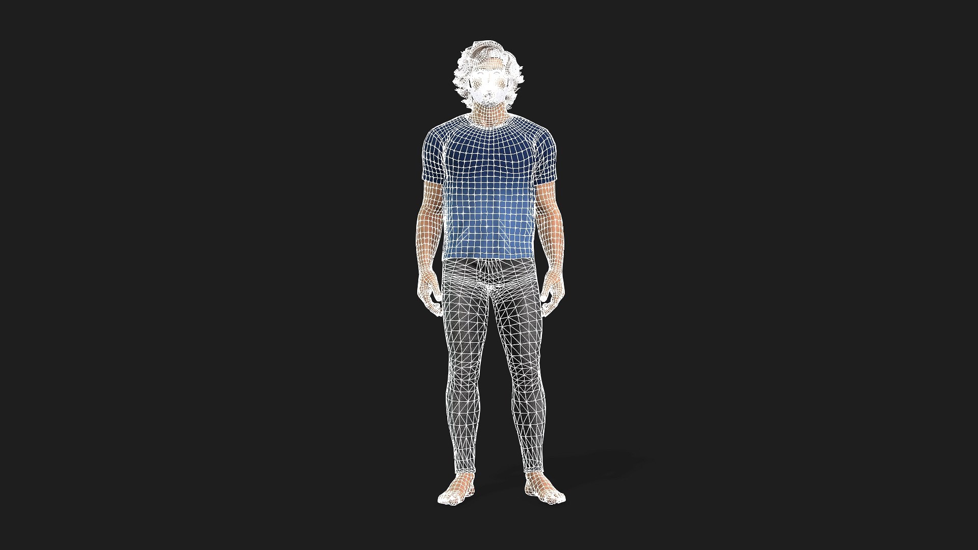3D Muscular Man Model Game AND Animation Ready Model - TurboSquid 2360293