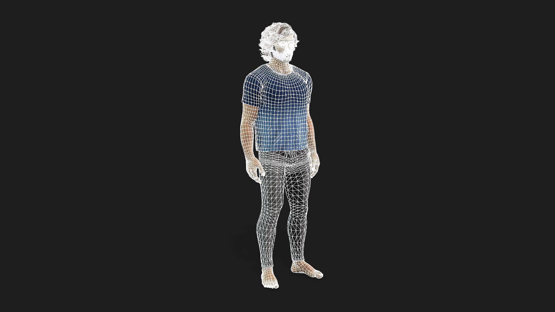 3D Muscular Man Model Game AND Animation Ready Model - TurboSquid 2360293