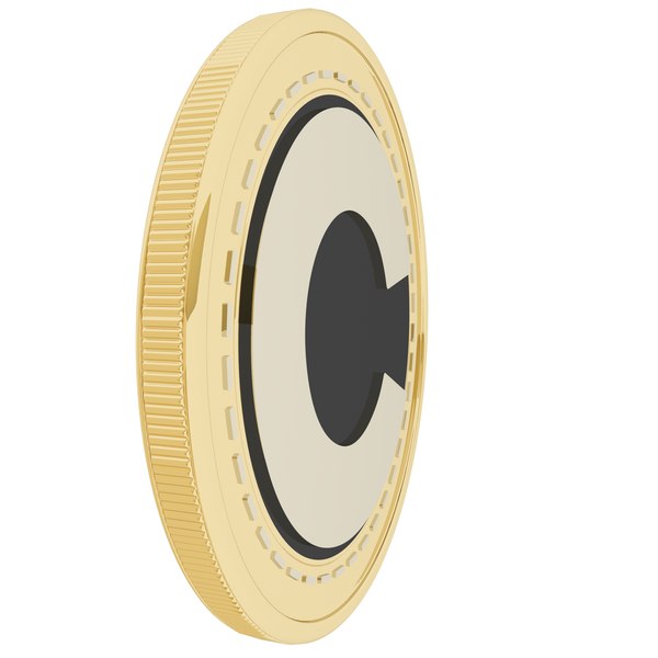 3D Change Cryptocurrency Gold Coin model - TurboSquid 1783684