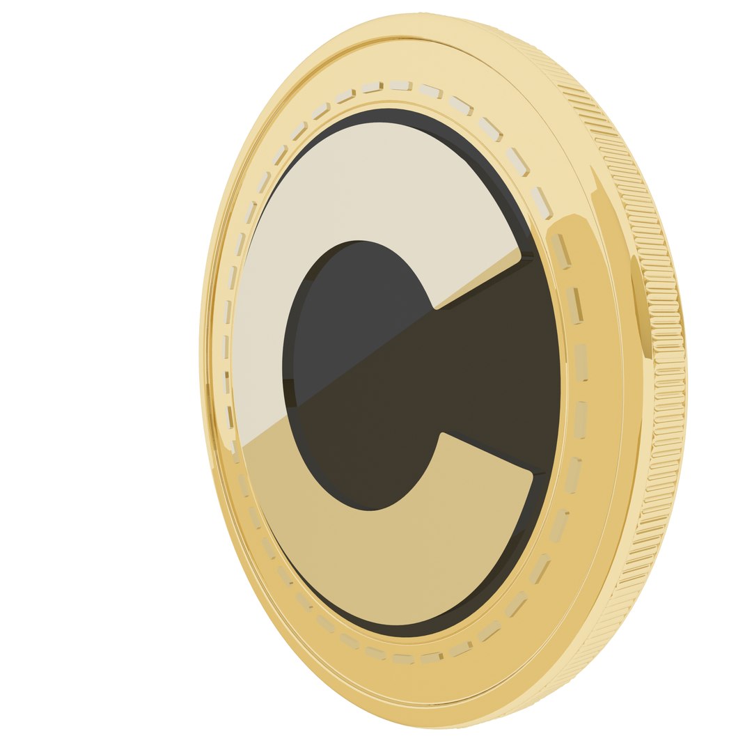 3D Change Cryptocurrency Gold Coin Model - TurboSquid 1783684