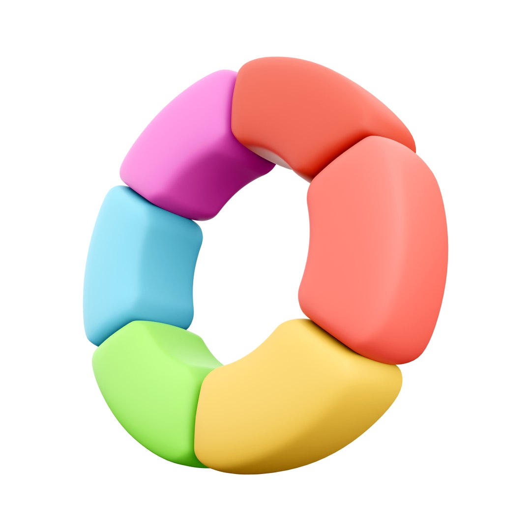 Color Wheel Icon 3D - TurboSquid 2074203
