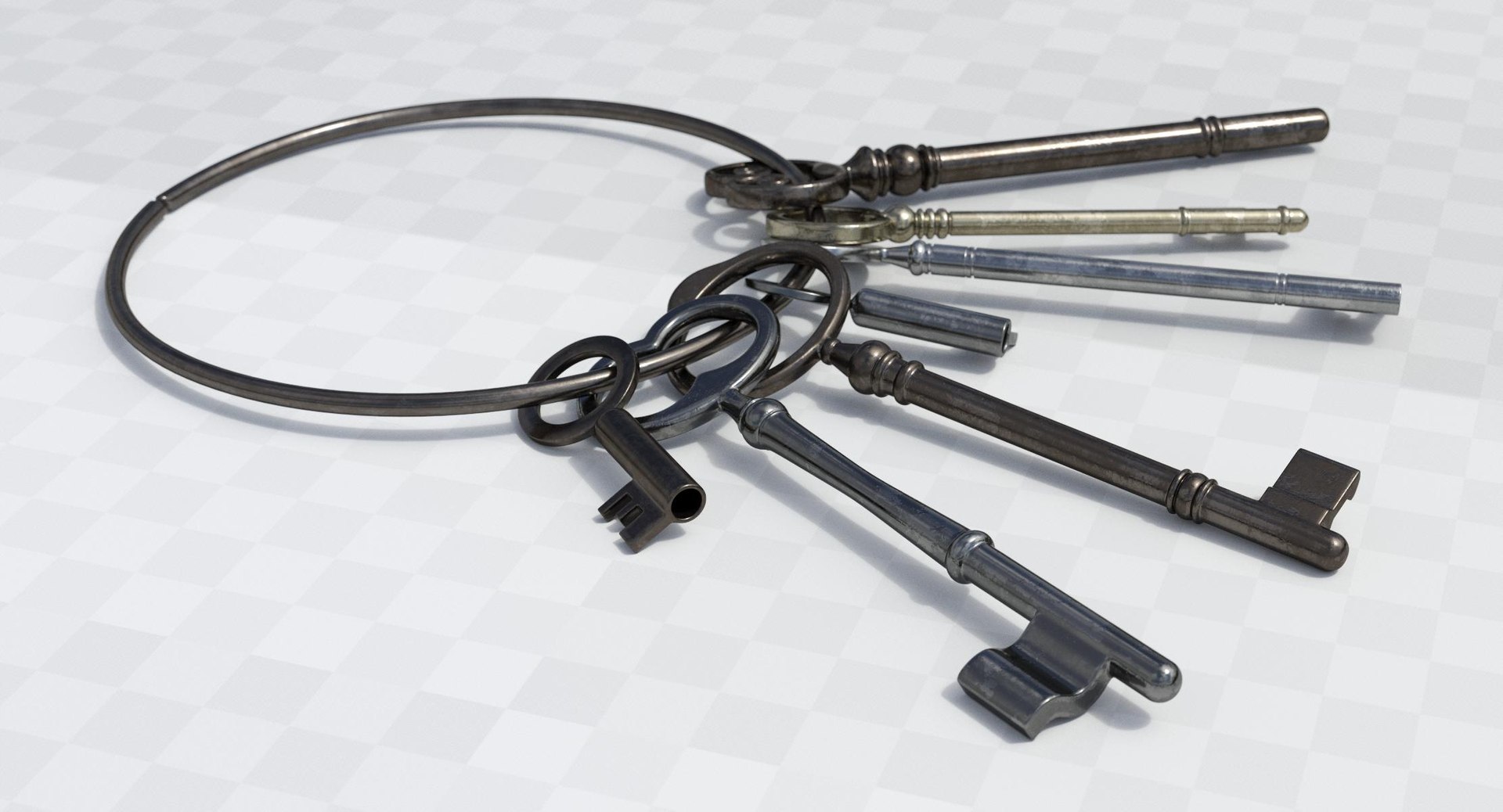 Key Ring 3D Model - TurboSquid 1375583