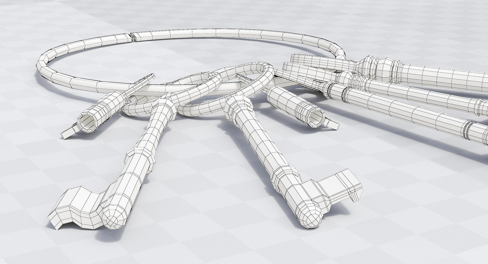 Key Ring 3D Model - TurboSquid 1375583