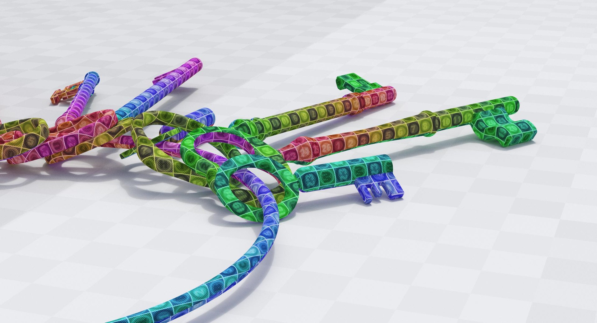 Key Ring 3D Model - TurboSquid 1375583