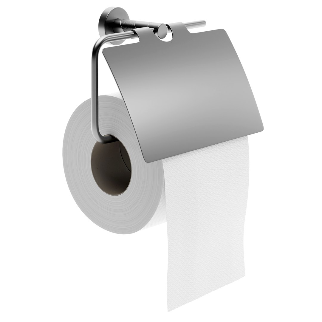 Toilet Paper With Holder 3D - TurboSquid 2094941