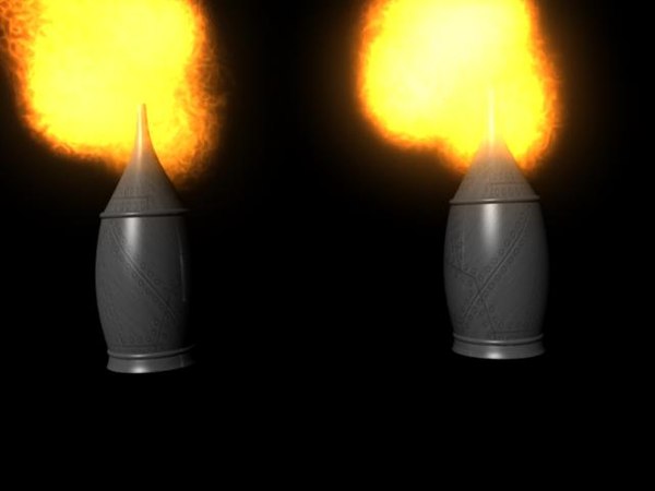 steel turbine engine 3d model