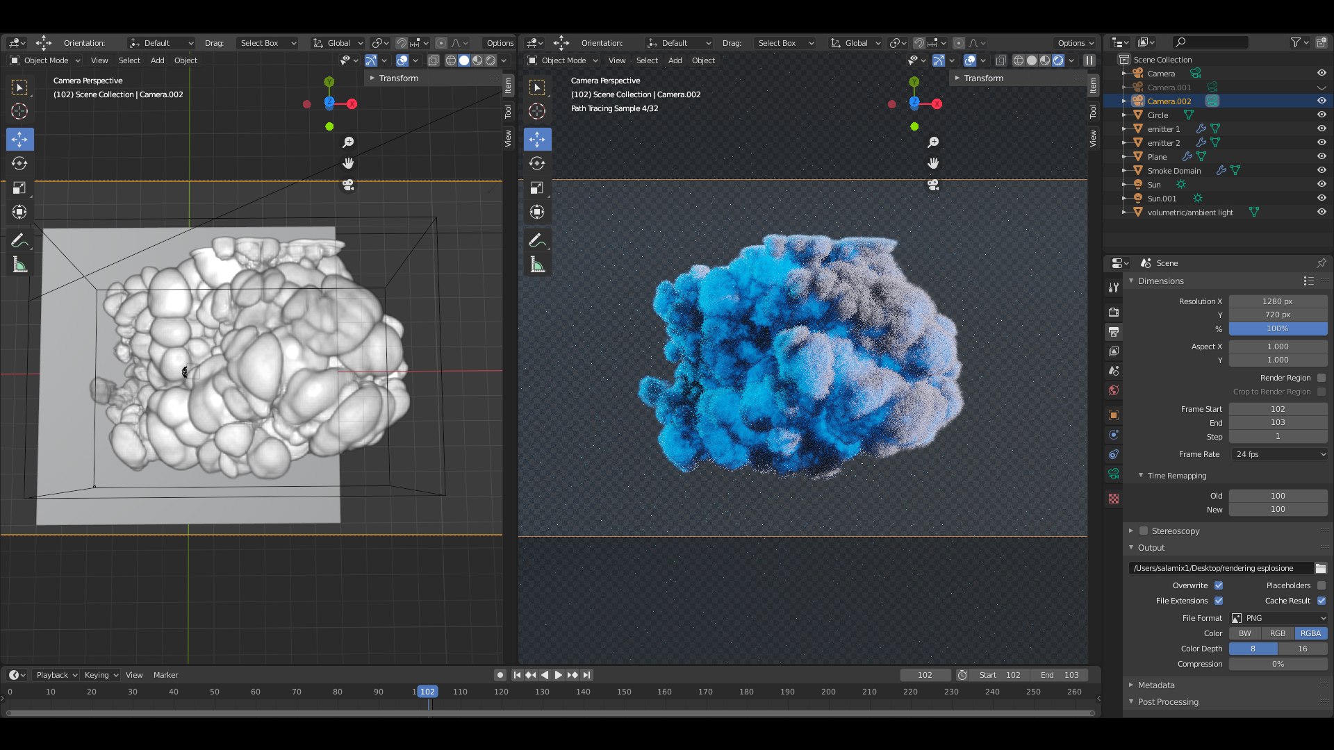 3D Model Realistic Explosion - TurboSquid 1629328