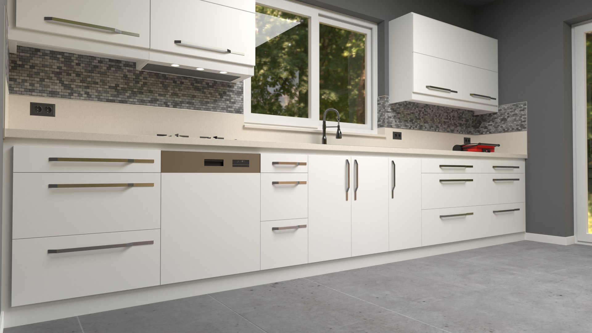 3D Kitchen Model F Model - TurboSquid 2210789