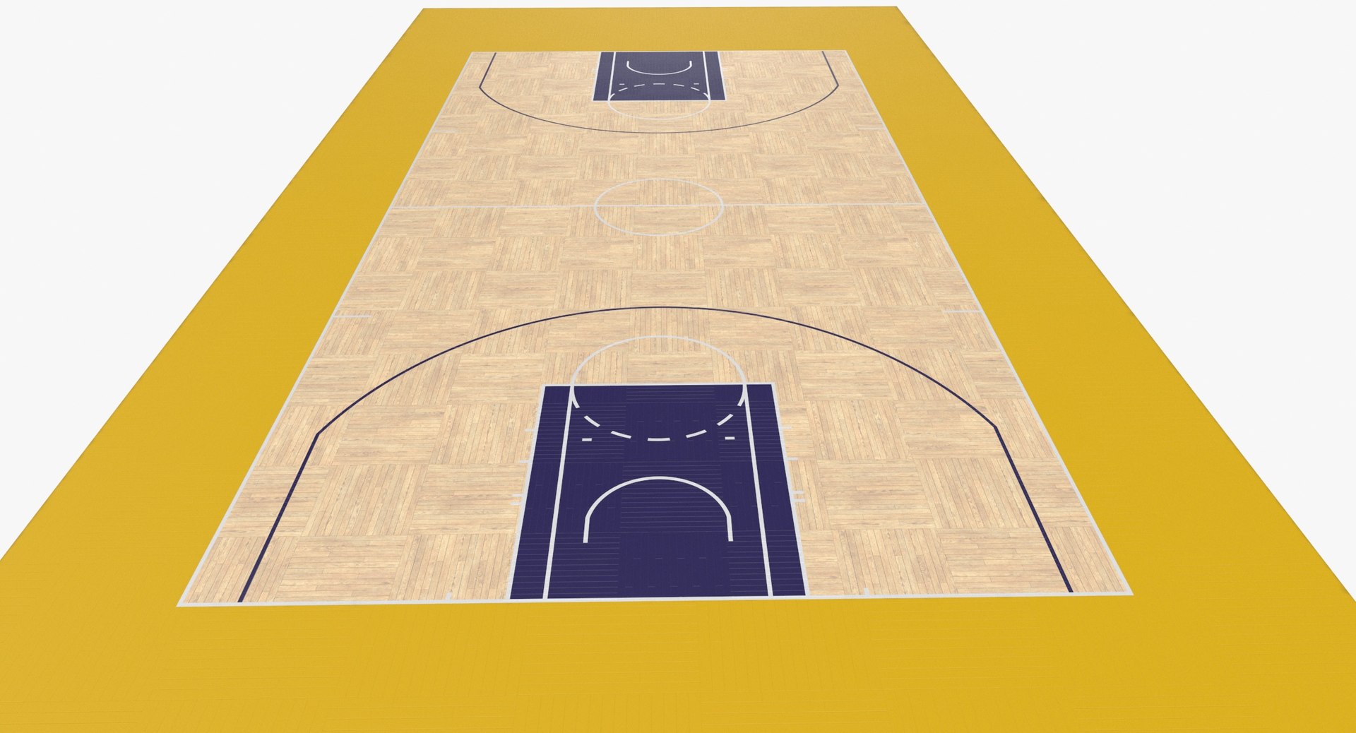 3D Basketball Surface 08 Model - TurboSquid 1726044