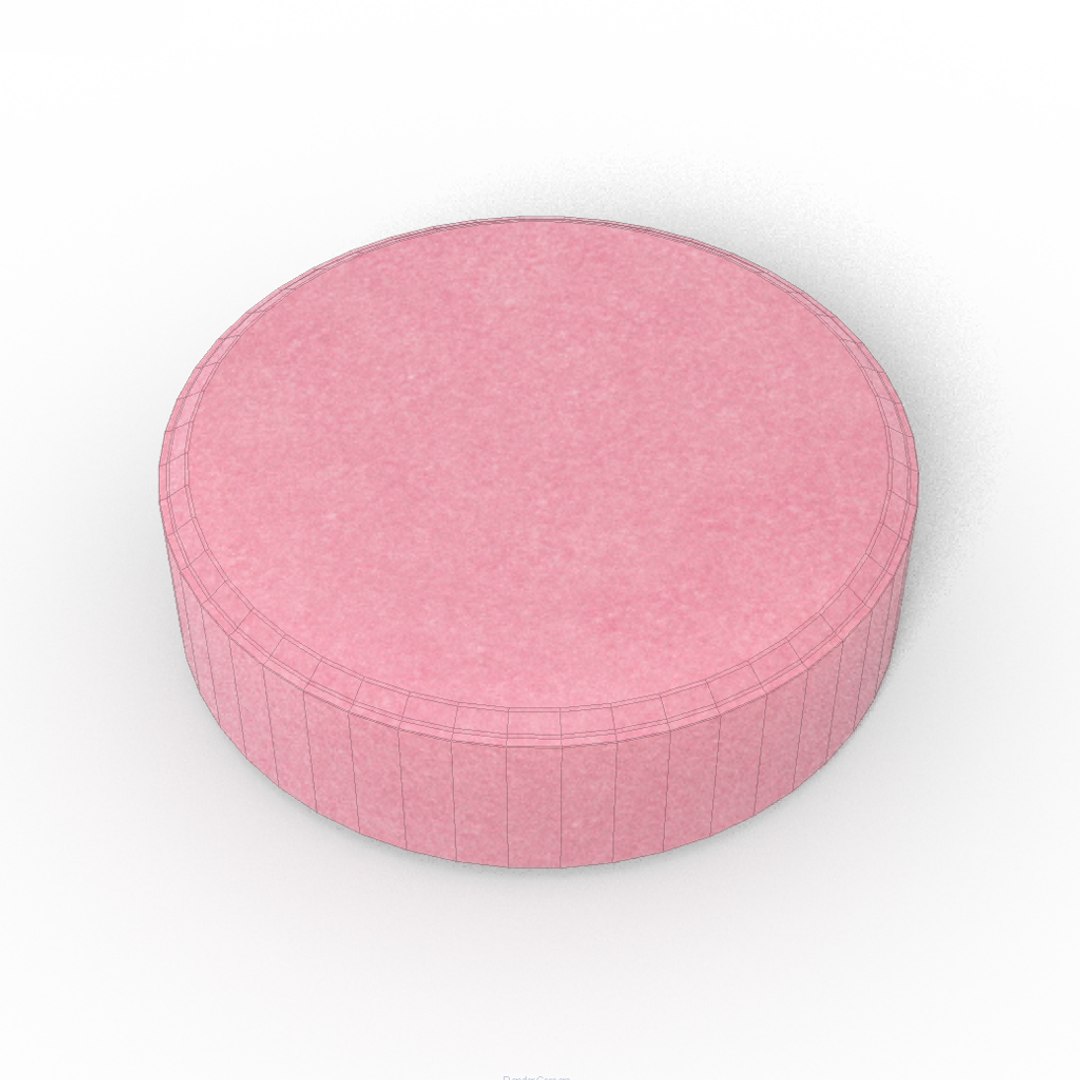 Urinal Flusher Cake 3d Model