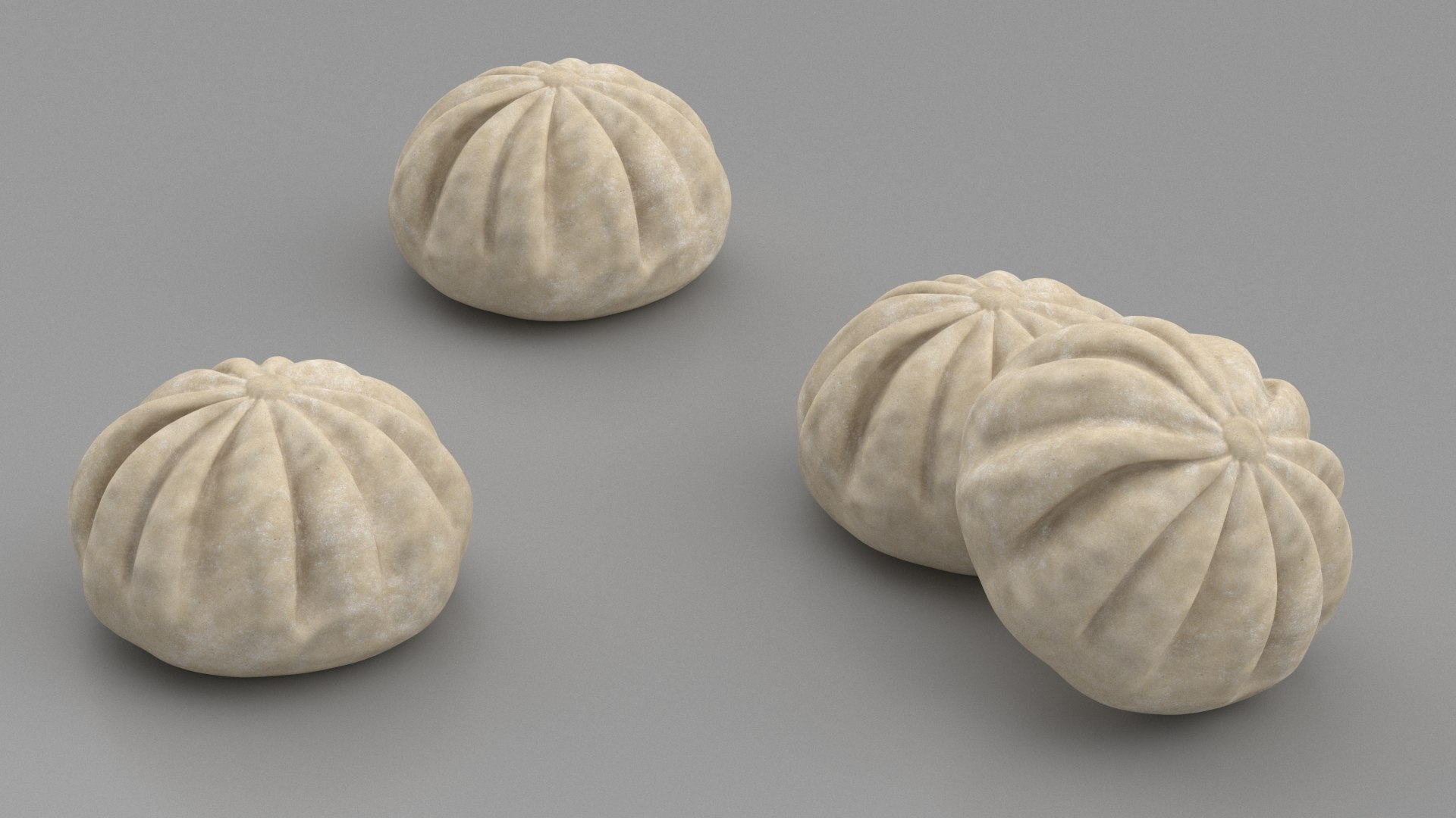 Asian Dumpling Raw For 3D Print 3D Model - TurboSquid 2270846