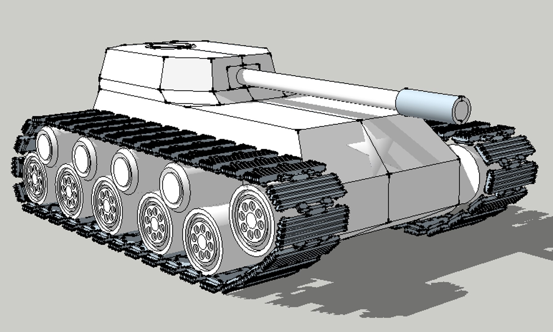 Free Tank 3d Model