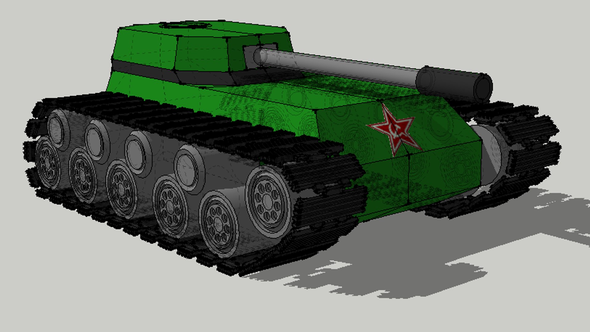 Free Tank 3d Model