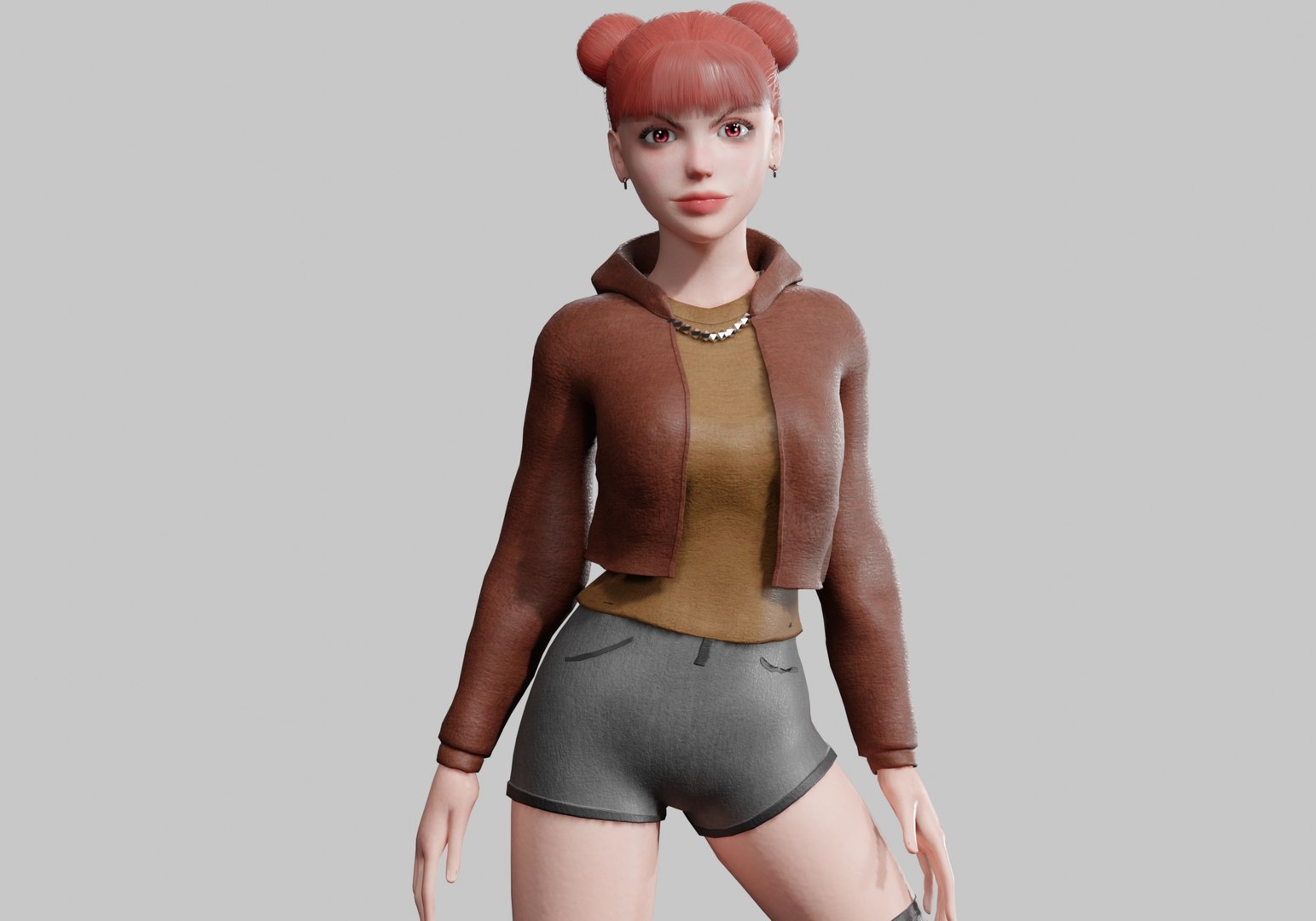 Basic Standard Woman V30687 3D Model - TurboSquid 2280549