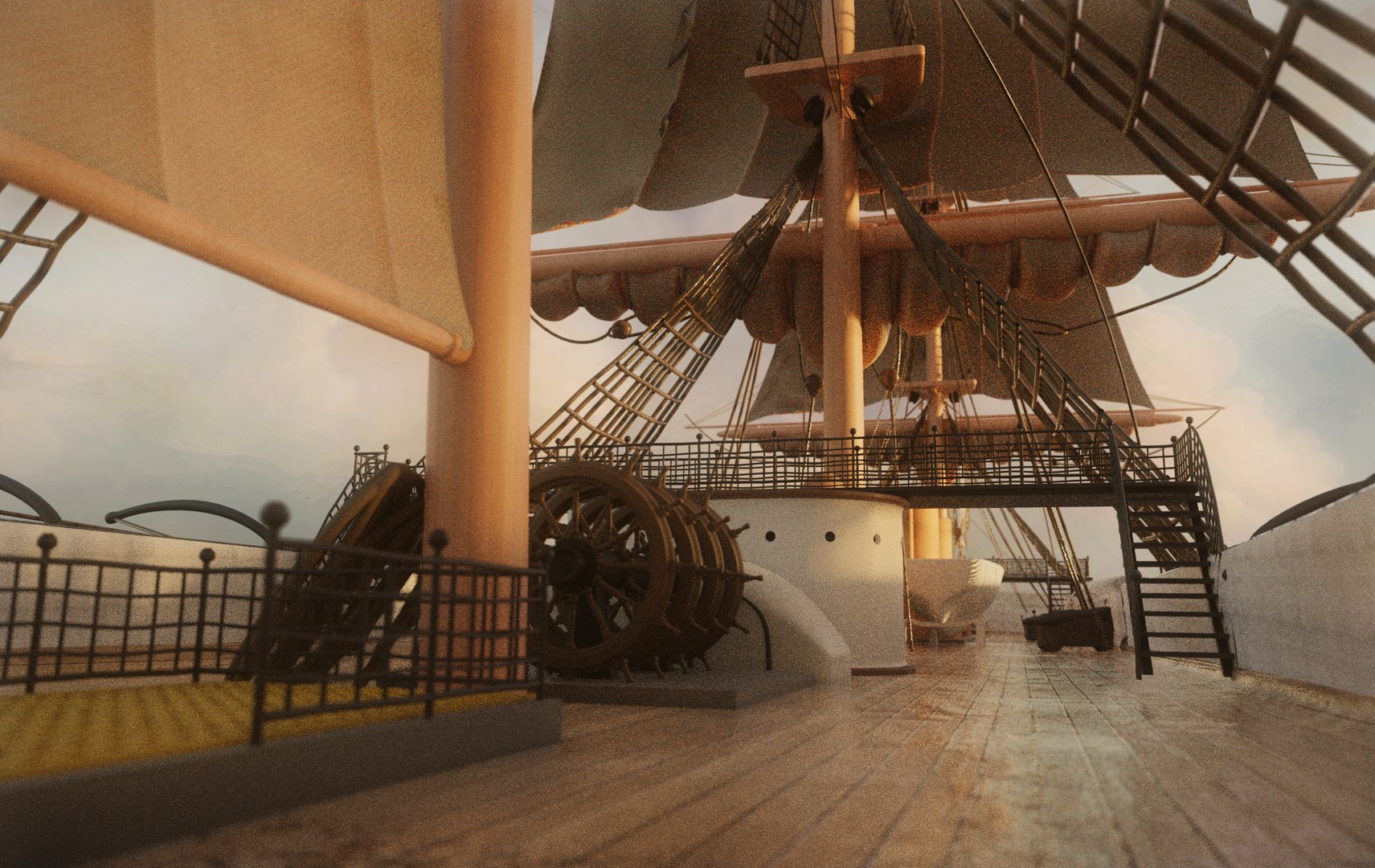 3D HMS Warrior - TurboSquid 2129551