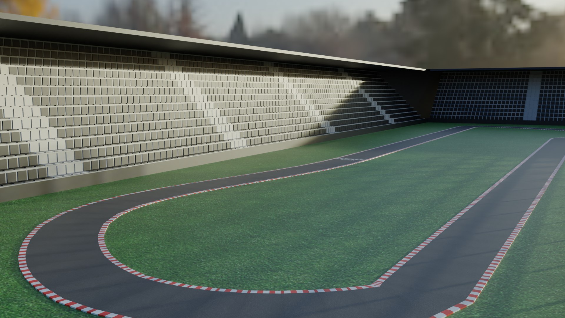 3D Model Race Track - TurboSquid 2140760