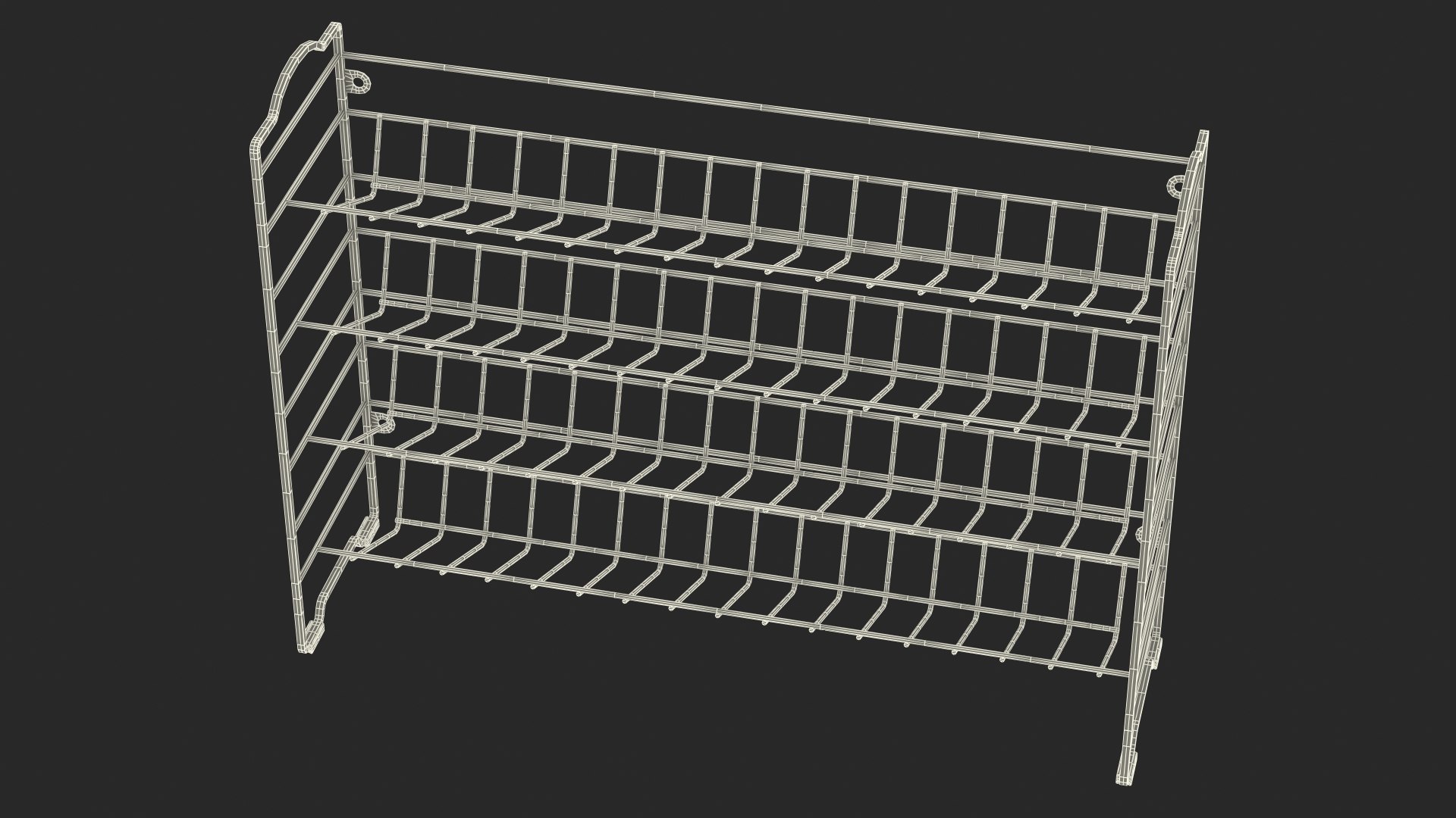 Spice Rack Empty 3D Model - TurboSquid 2006814