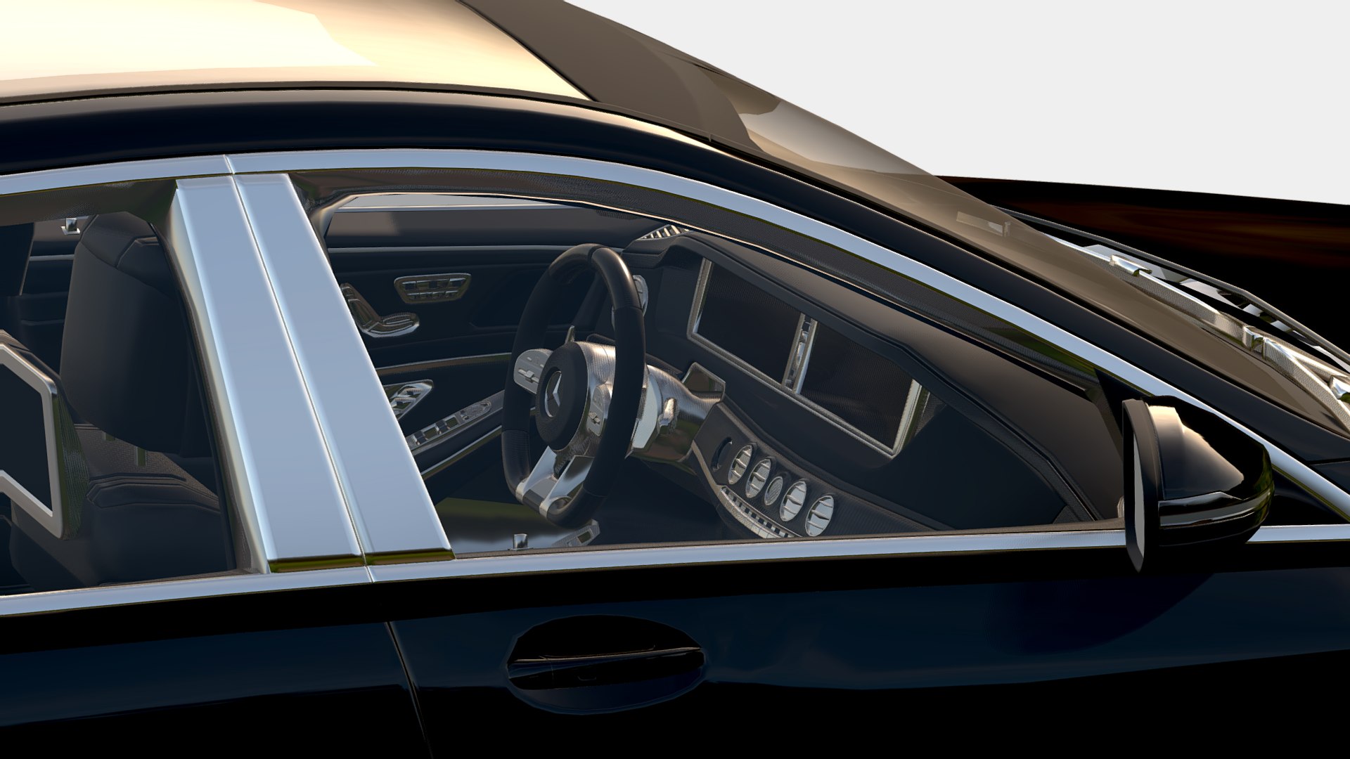 3D Mercedes-Benz S65 AMG - TurboSquid 2278276