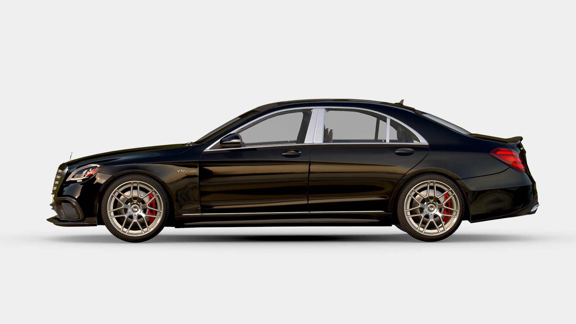 3D Mercedes-Benz S65 AMG - TurboSquid 2278276