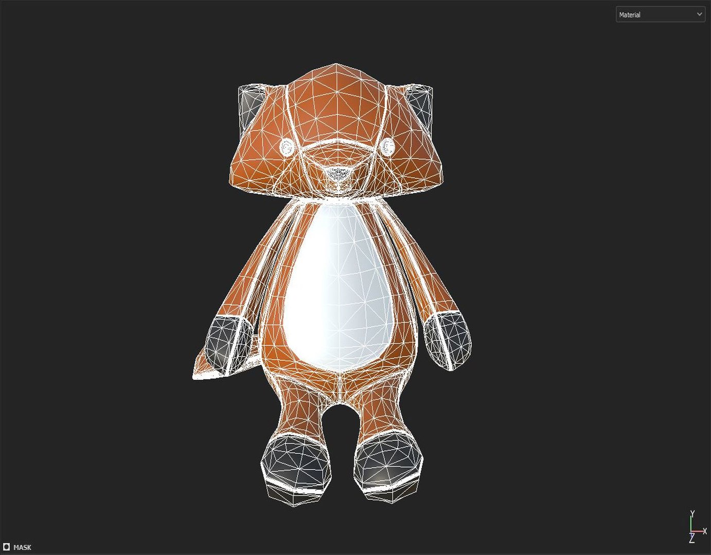 Fox Toy 3D Model - TurboSquid 2348280