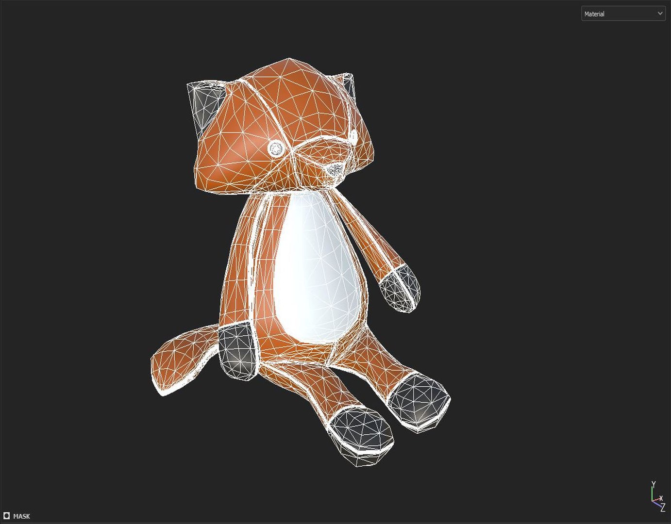 Fox Toy 3D Model - TurboSquid 2348280
