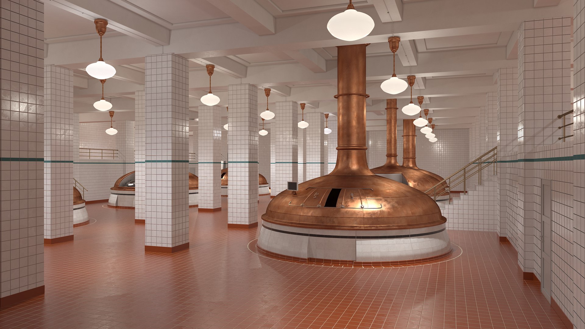3D Model Beer Factory - TurboSquid 1617780