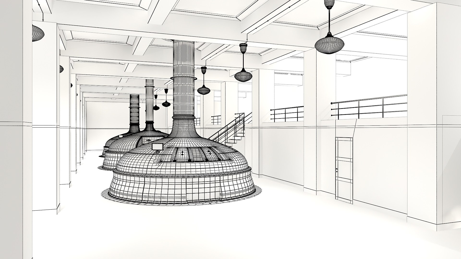 3D Model Beer Factory - TurboSquid 1617780