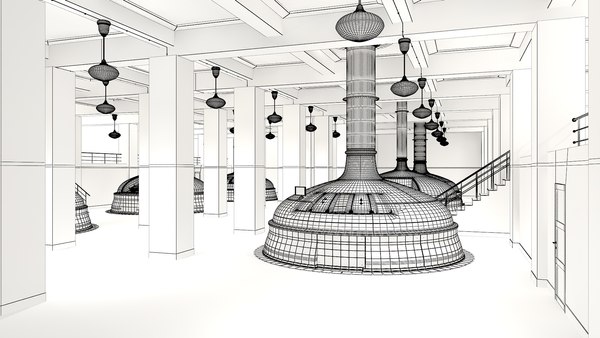 3D model beer factory - TurboSquid 1617780