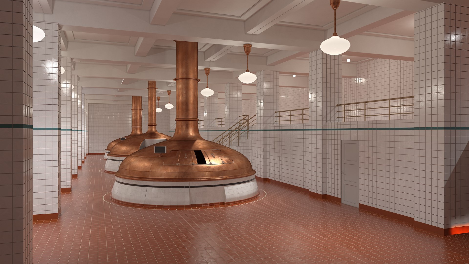 3D Model Beer Factory - TurboSquid 1617780