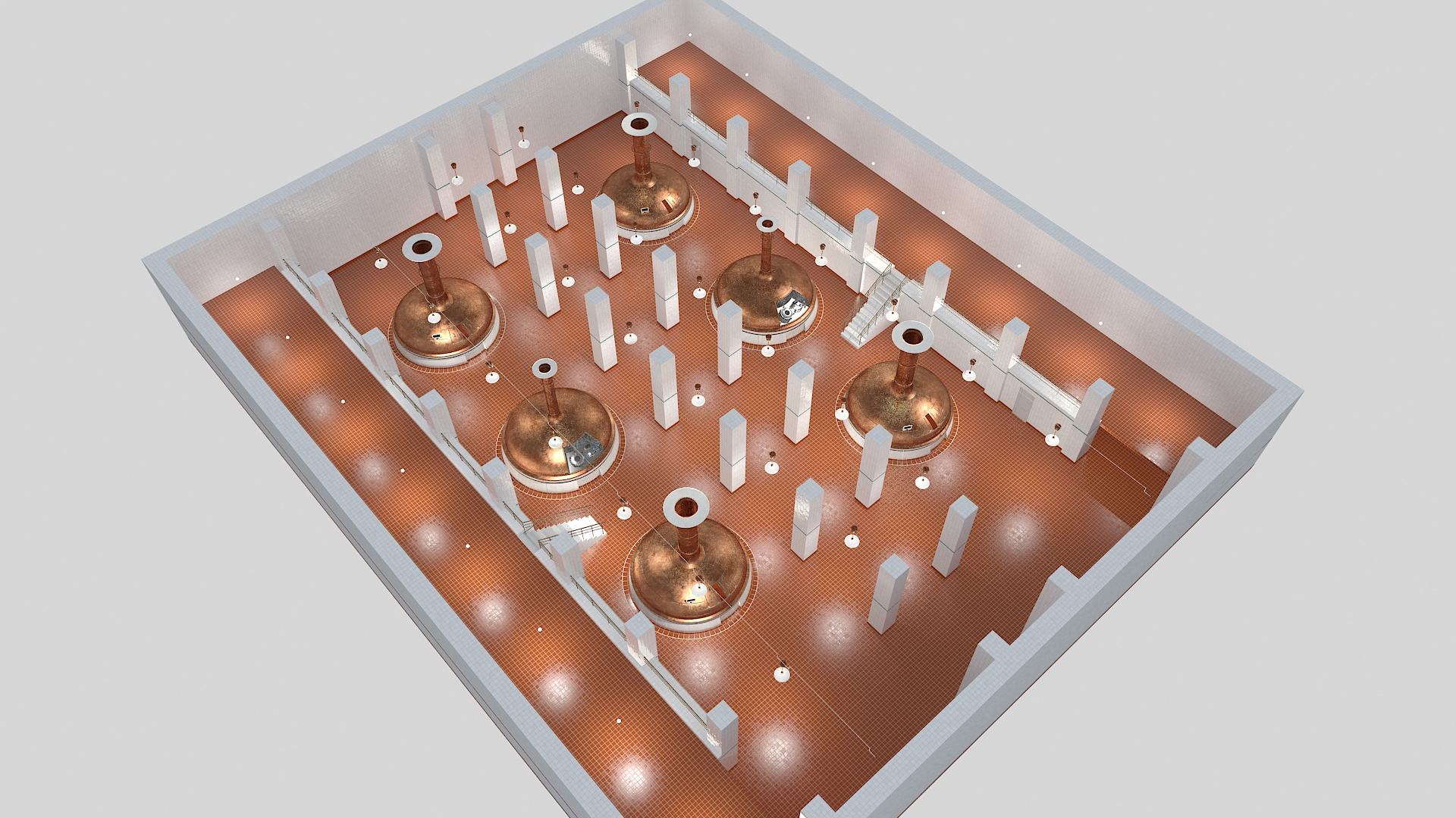 3D Model Beer Factory - TurboSquid 1617780