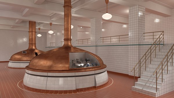 3D model beer factory - TurboSquid 1617780