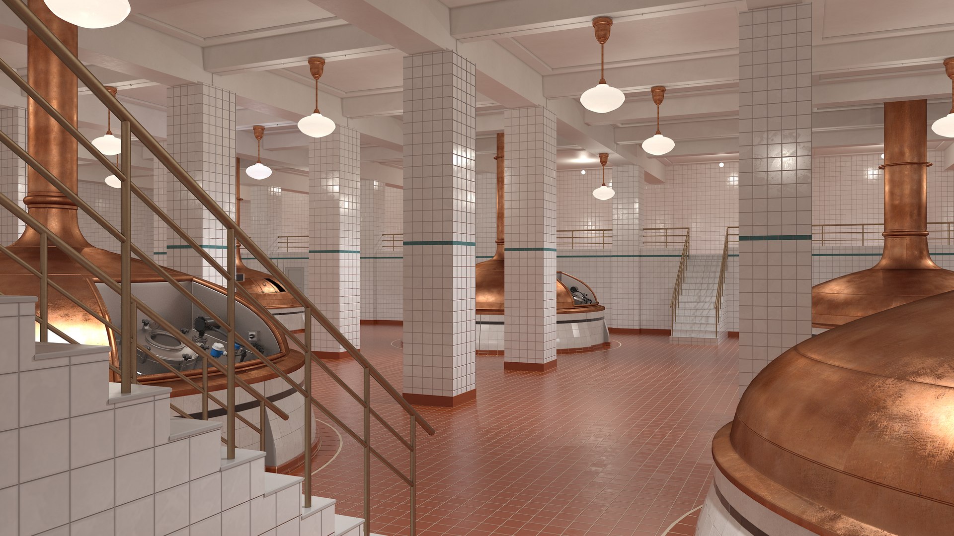 3D Model Beer Factory - TurboSquid 1617780