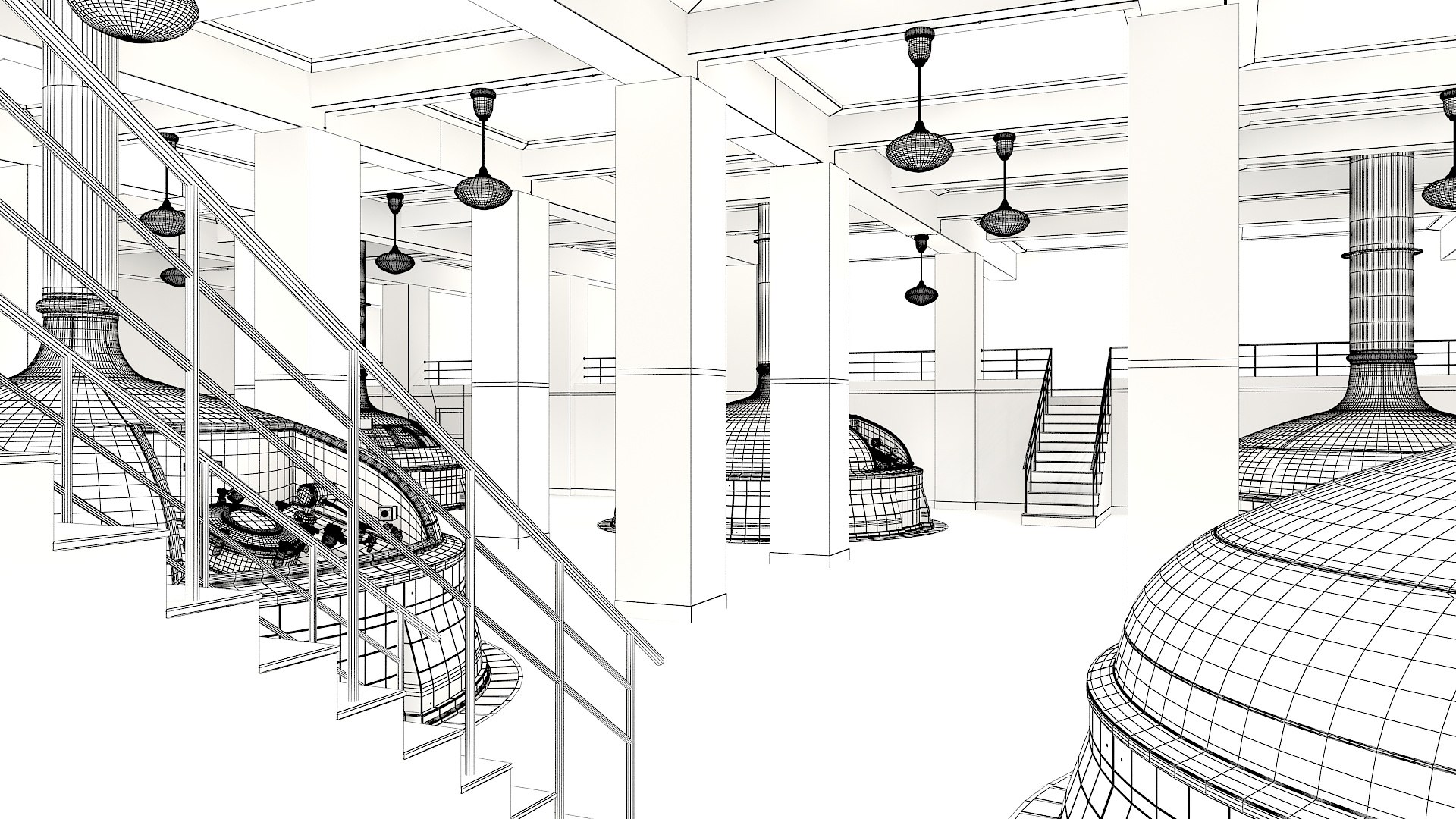 3D Model Beer Factory - TurboSquid 1617780