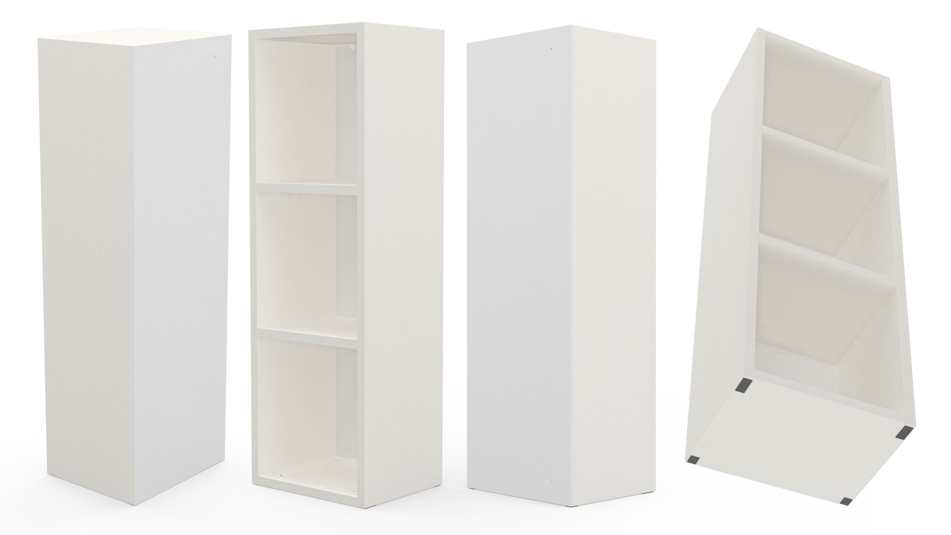 Shelf Unit For Children Room IKEA SMAGORA White 3D Model - TurboSquid ...
