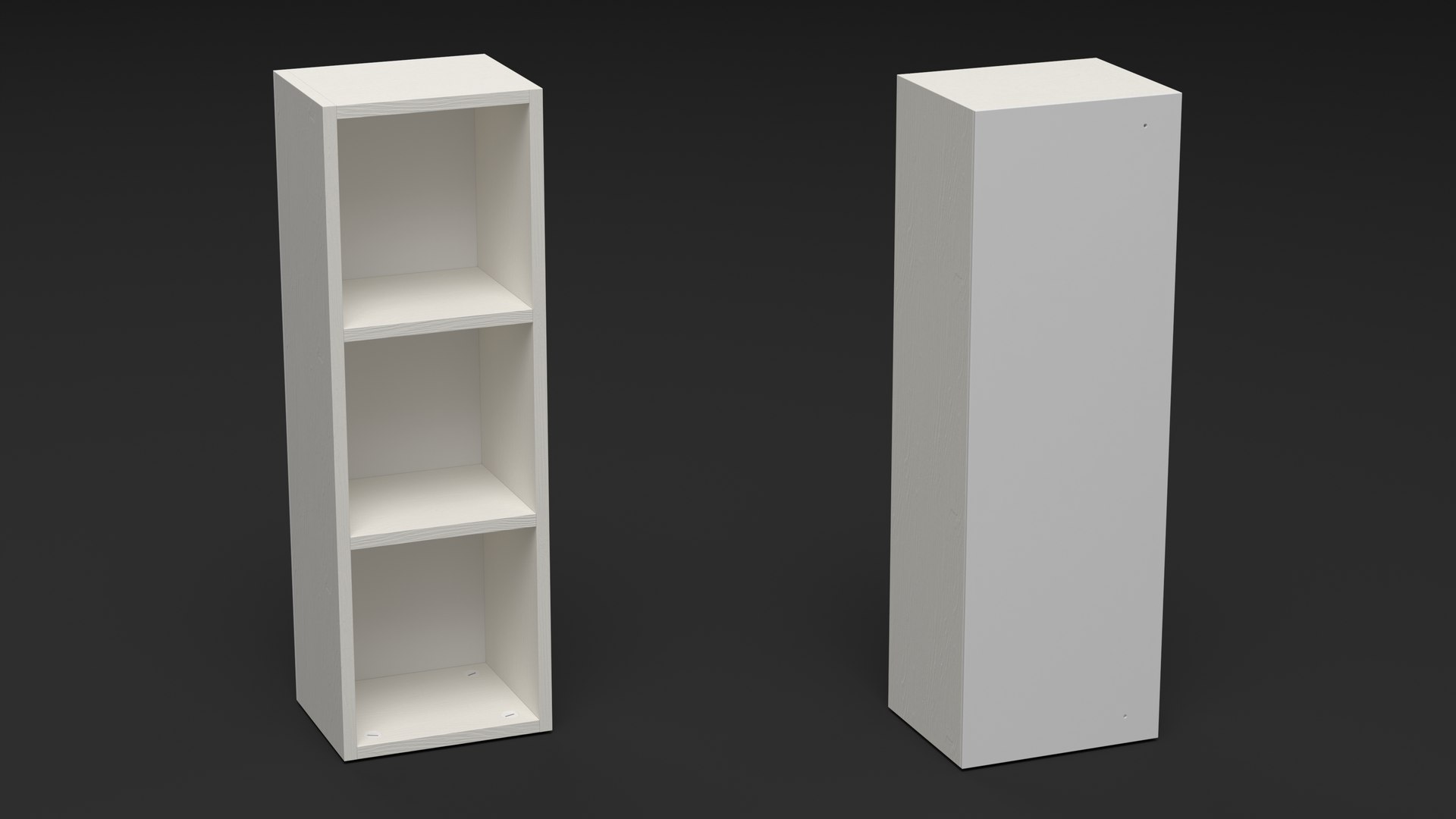 Shelf Unit For Children Room IKEA SMAGORA White 3D Model - TurboSquid ...