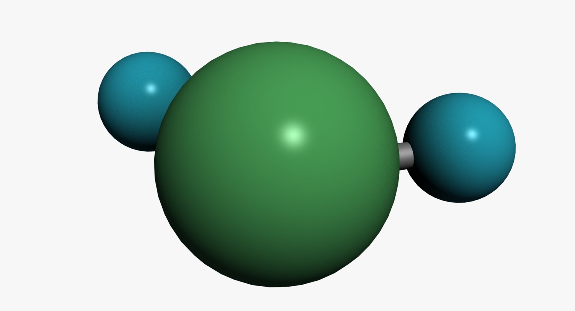 3d Model Water Molecule