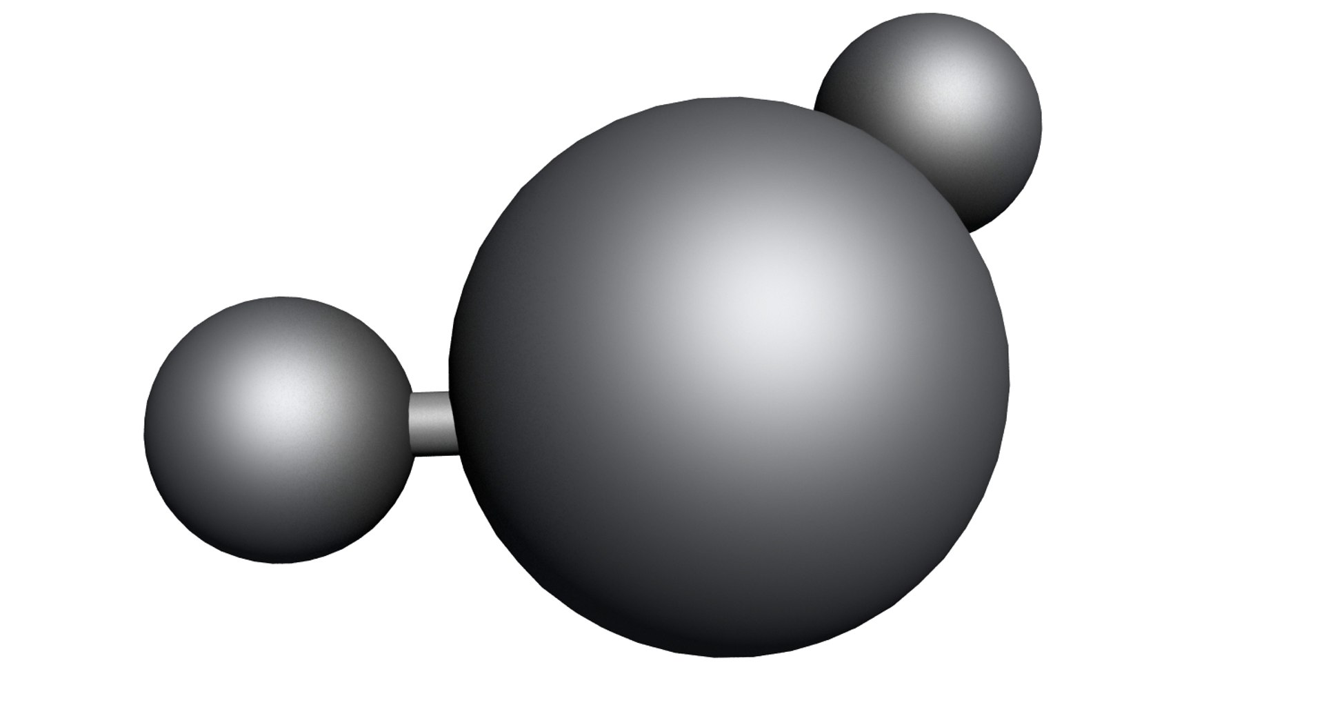 3d Model Water Molecule
