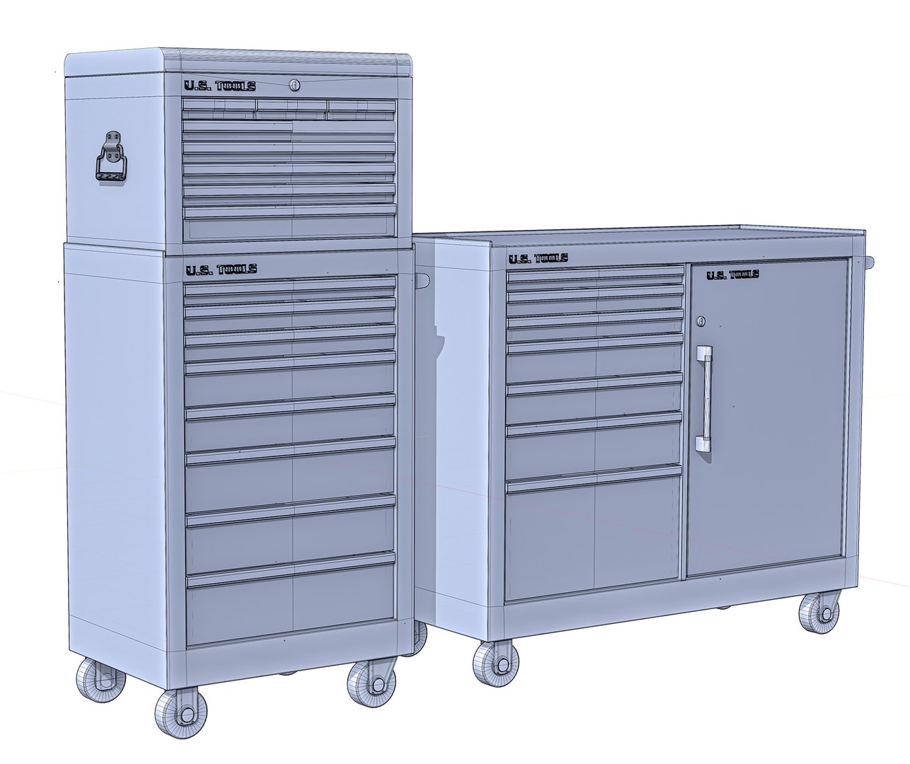 3D model set tool boxes - TurboSquid 1593745