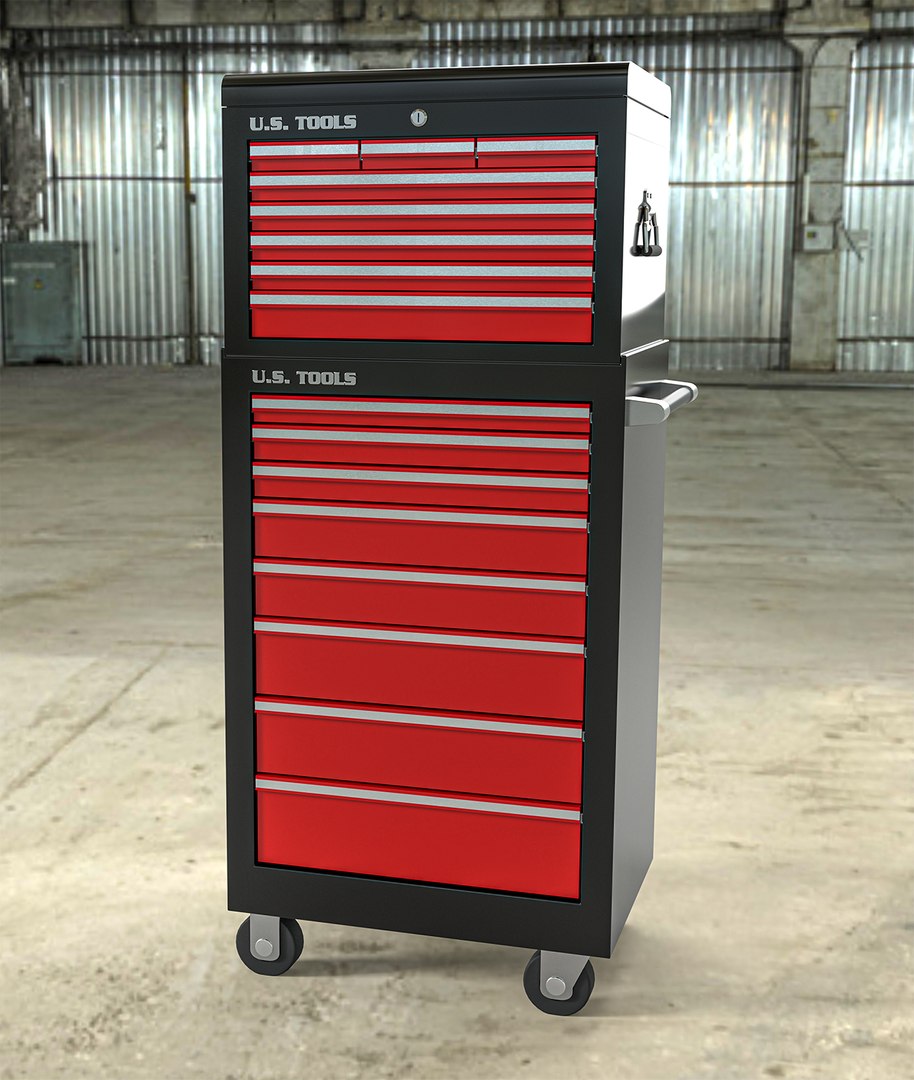 3D model set tool boxes - TurboSquid 1593745