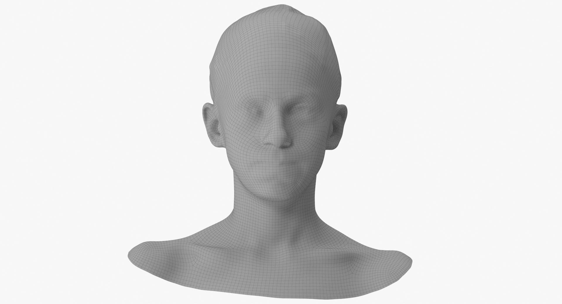 3D Rhea Human Head Cheek Model - TurboSquid 1662900