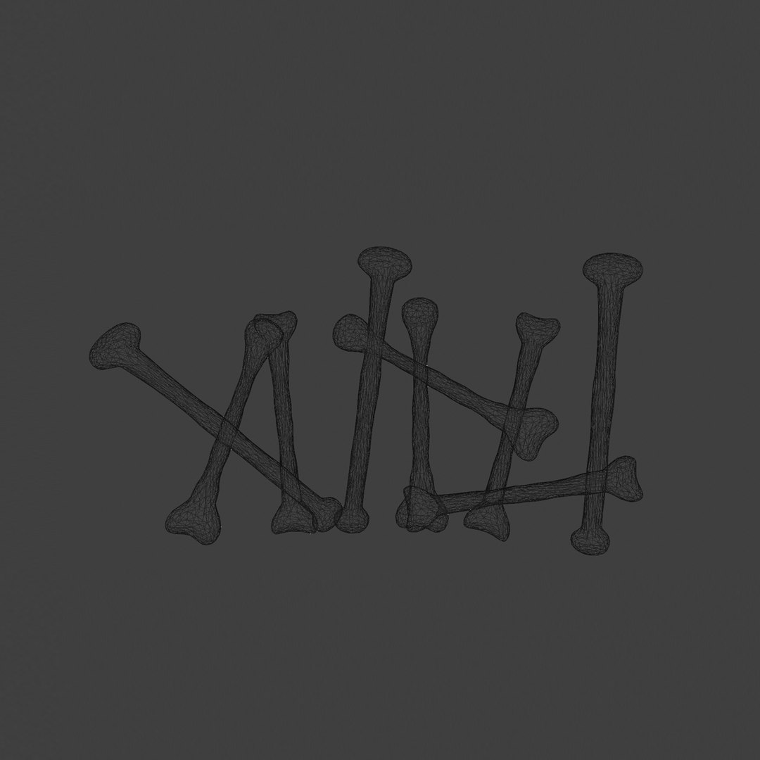 3D Bone Fence Model - TurboSquid 1443372