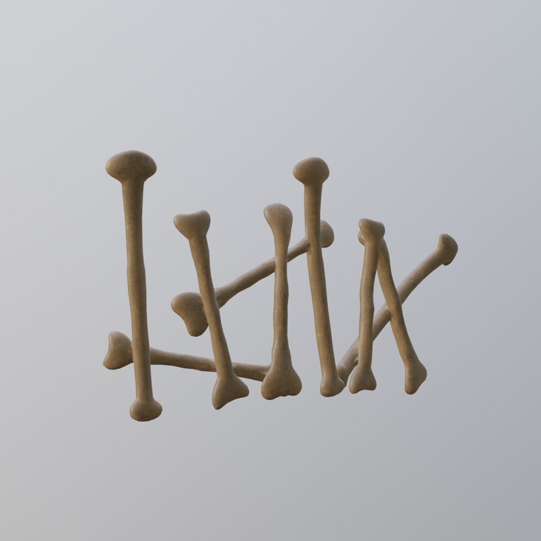 3D Bone Fence Model - TurboSquid 1443372