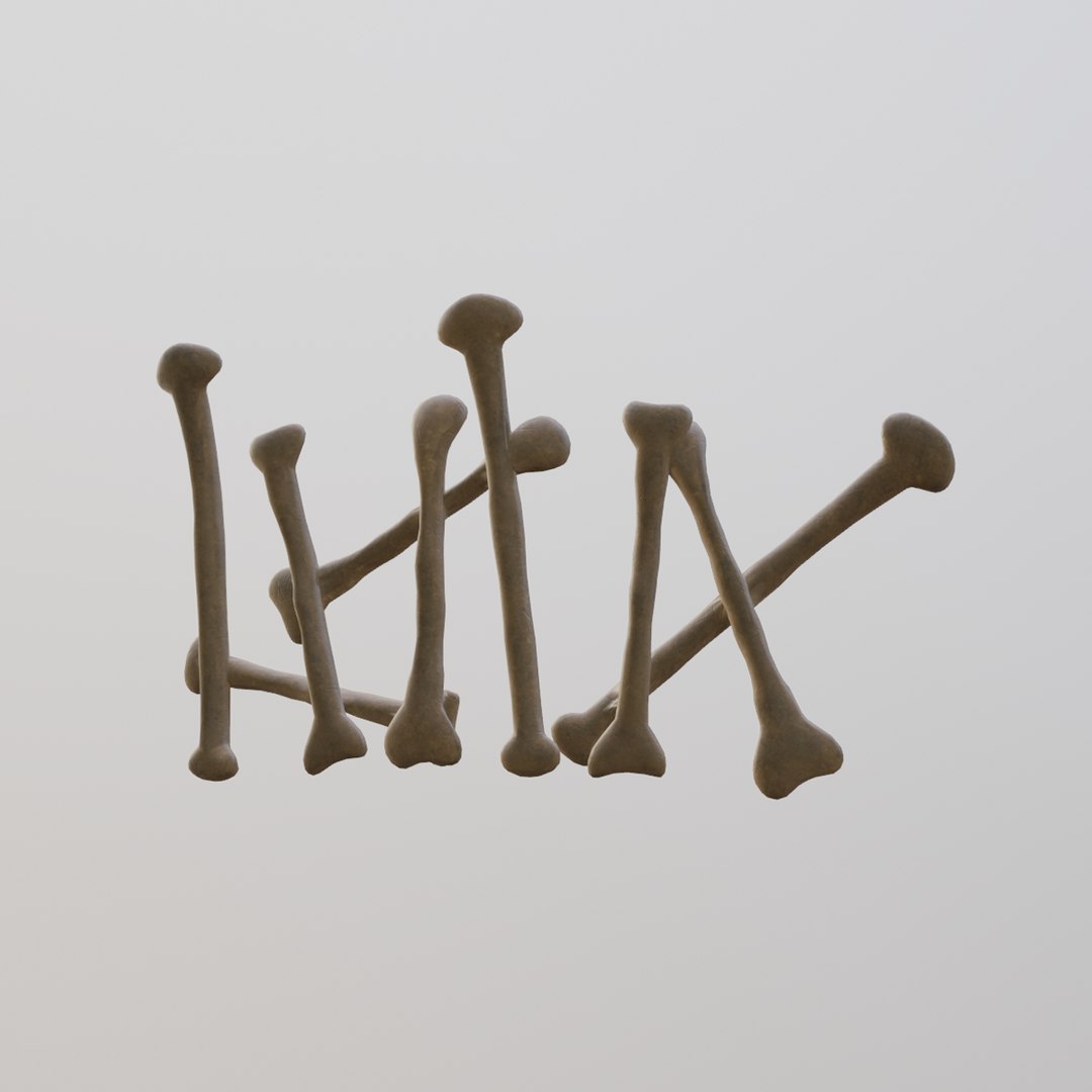 3D Bone Fence Model - TurboSquid 1443372