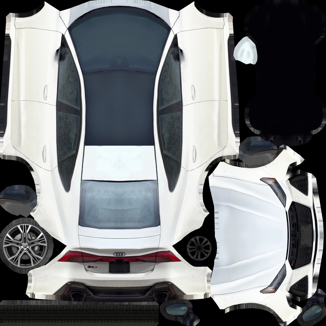 Audi A7 2022 3D - TurboSquid 1932557