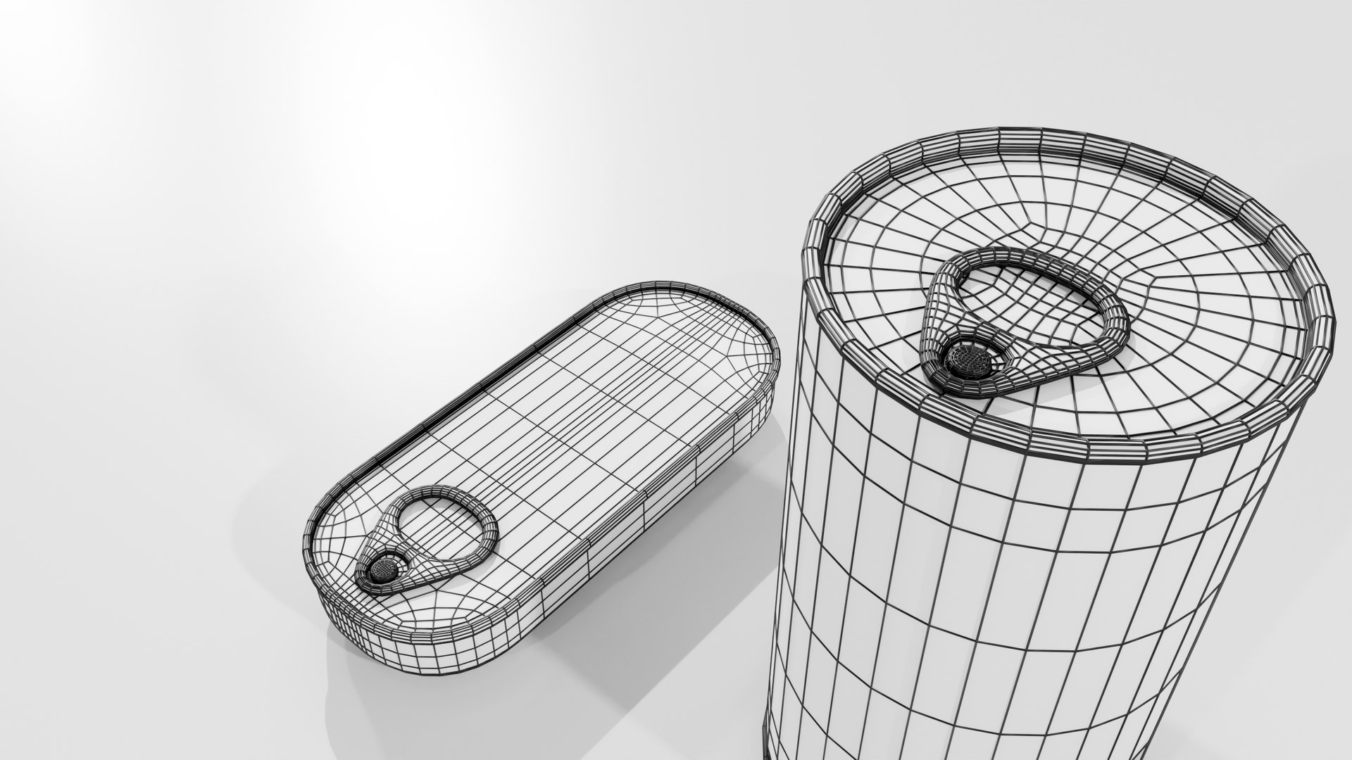 Standard Food Cans 3D Model - TurboSquid 2114447