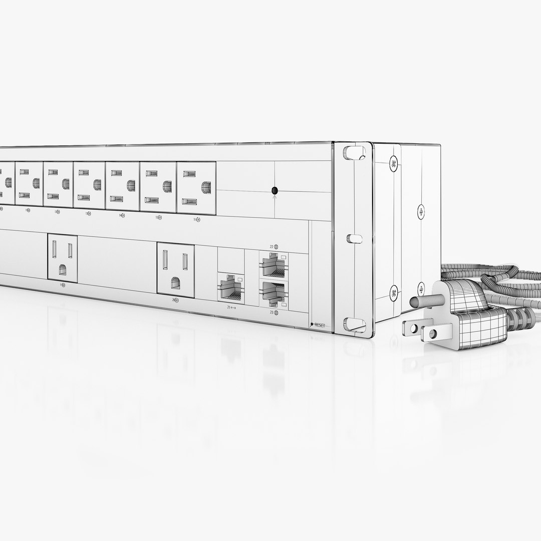 Ubiquiti UniFi SmartPower Pro PDU Model - TurboSquid 1850679