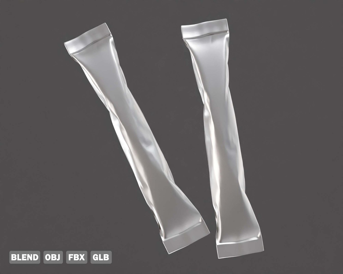 Sachet 3D Model - TurboSquid 2124966